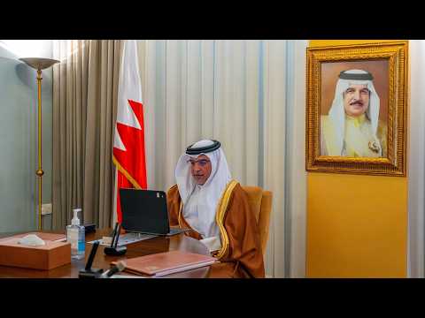 HRH the Crown Prince and Prime Minister chairs the weekly Cabinet Meeting