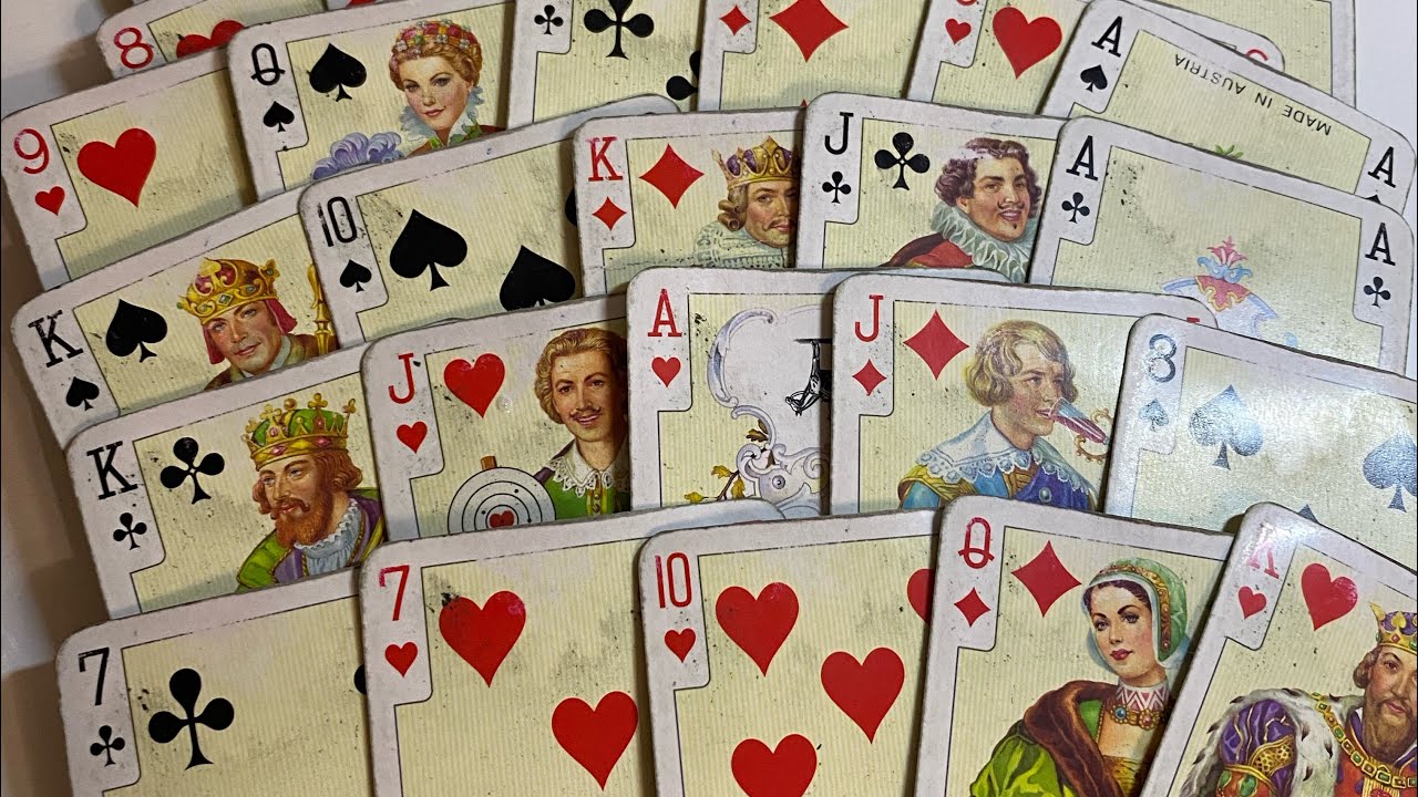 Dama tref . Rozkład kart - YouTube