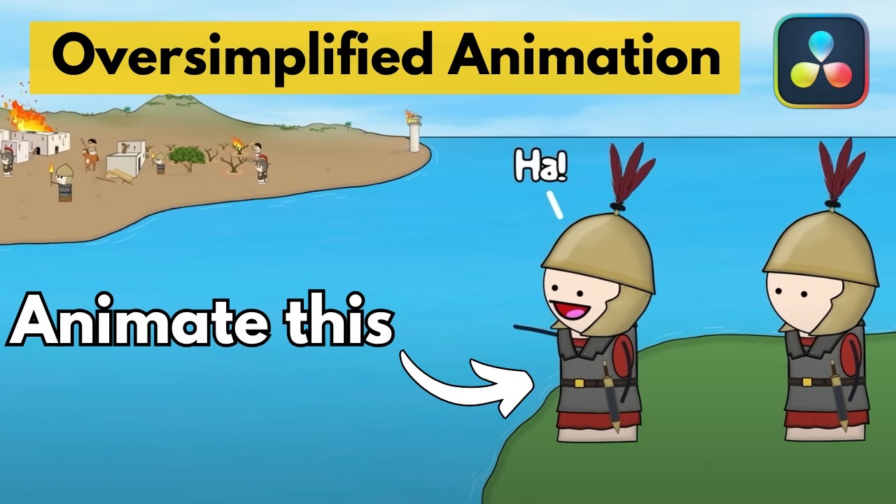 How to Animate Like Oversimplified [Free Tutorial] - YouTube