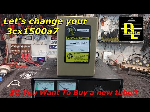 Penta Labs 3cx1500a7 how to change your tube!! - YouTube