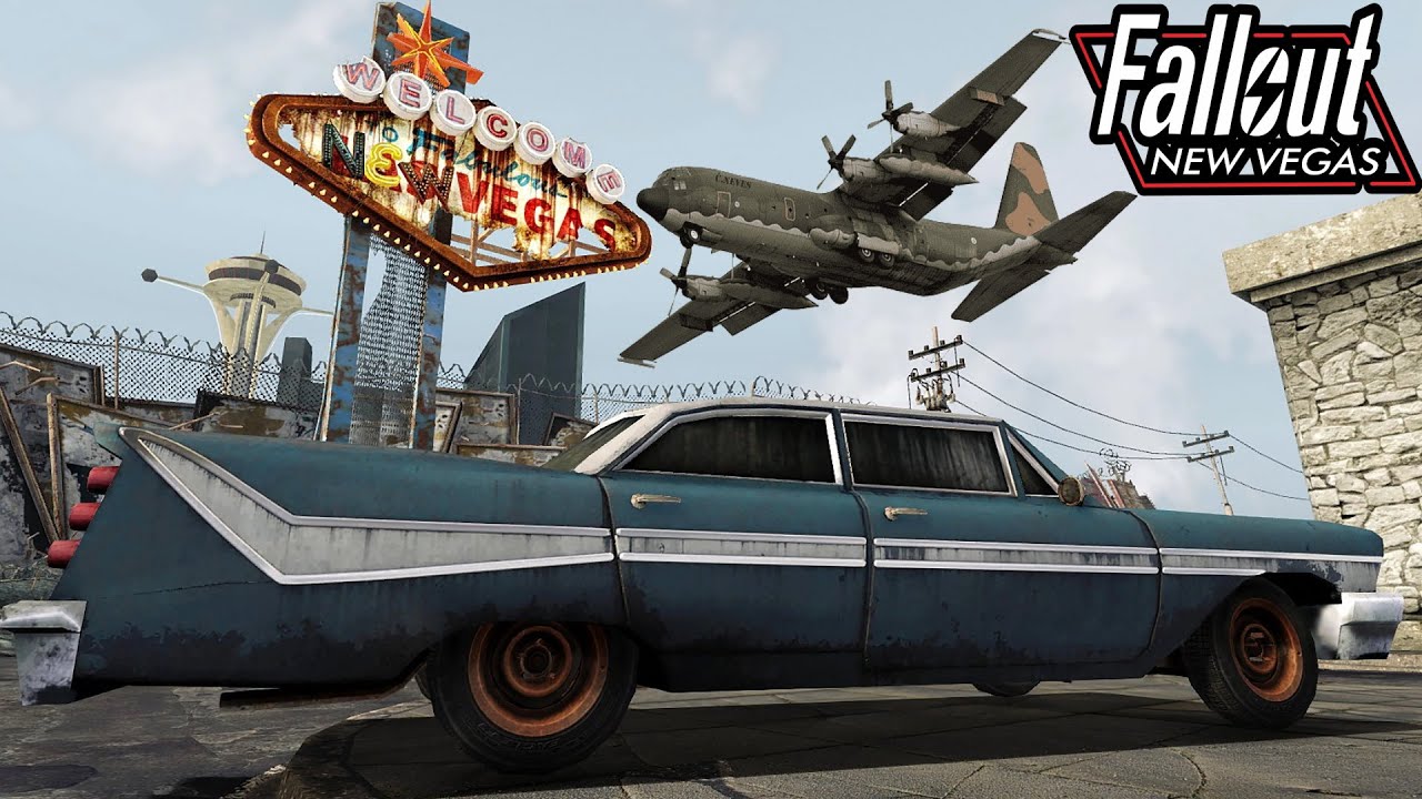 Even More Vehicles You Can Drive (Or Fly) in Fallout New Vegas - YouTube