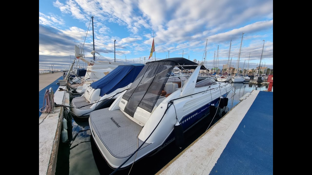 1996 Sunseeker Tomahawk 41 (Cubierta) - YouTube