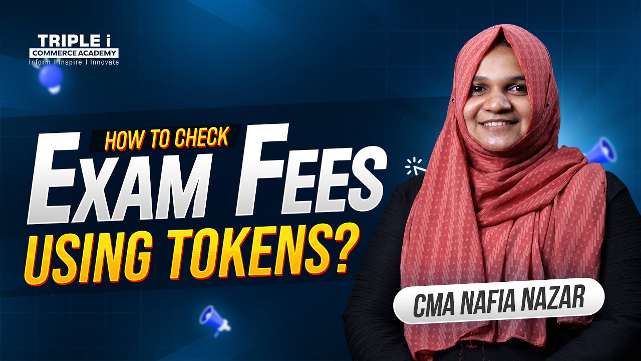 Redeeming CMA Exam Tokens: A Step-by-Step Guide | CMA Nafia Nazar ...