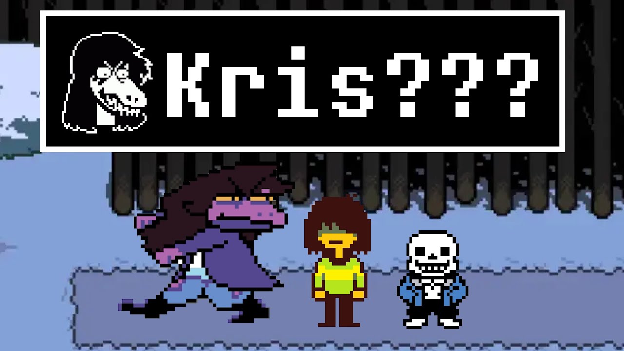 KRIS AND SUSIE IN UNDERTALE?! (Deltatraveler Section 1) - YouTube