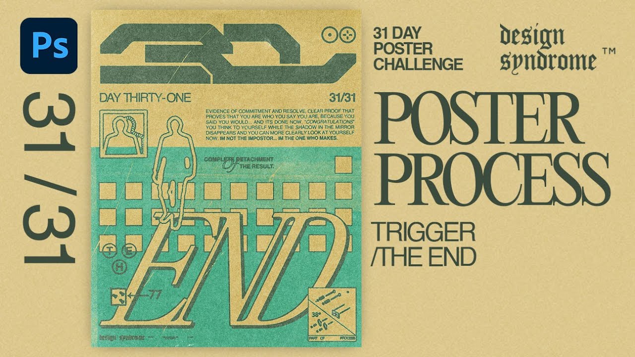 The END! ONE POSTER A DAY CHALLENGE ENDING - 30/31 (Speed Art ) 31 Days ...