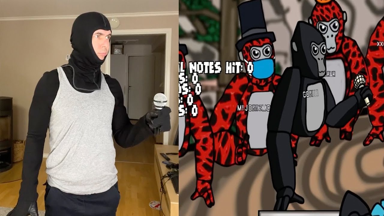 Friday Night Funkin Vs Gorilla In Real Life + Other Animals FNF - YouTube