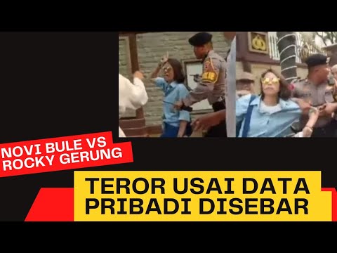 Novi Bule VS Rocky Gerung | Wawancara Caleg PDIP Novi Bule Alami Teror ...