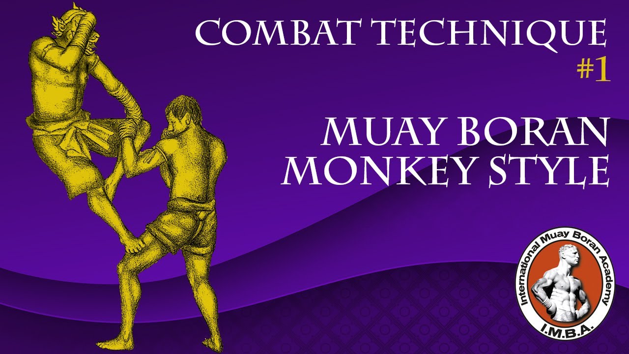 Muay Boran Monkey Style.Counter technique n.1 - YouTube