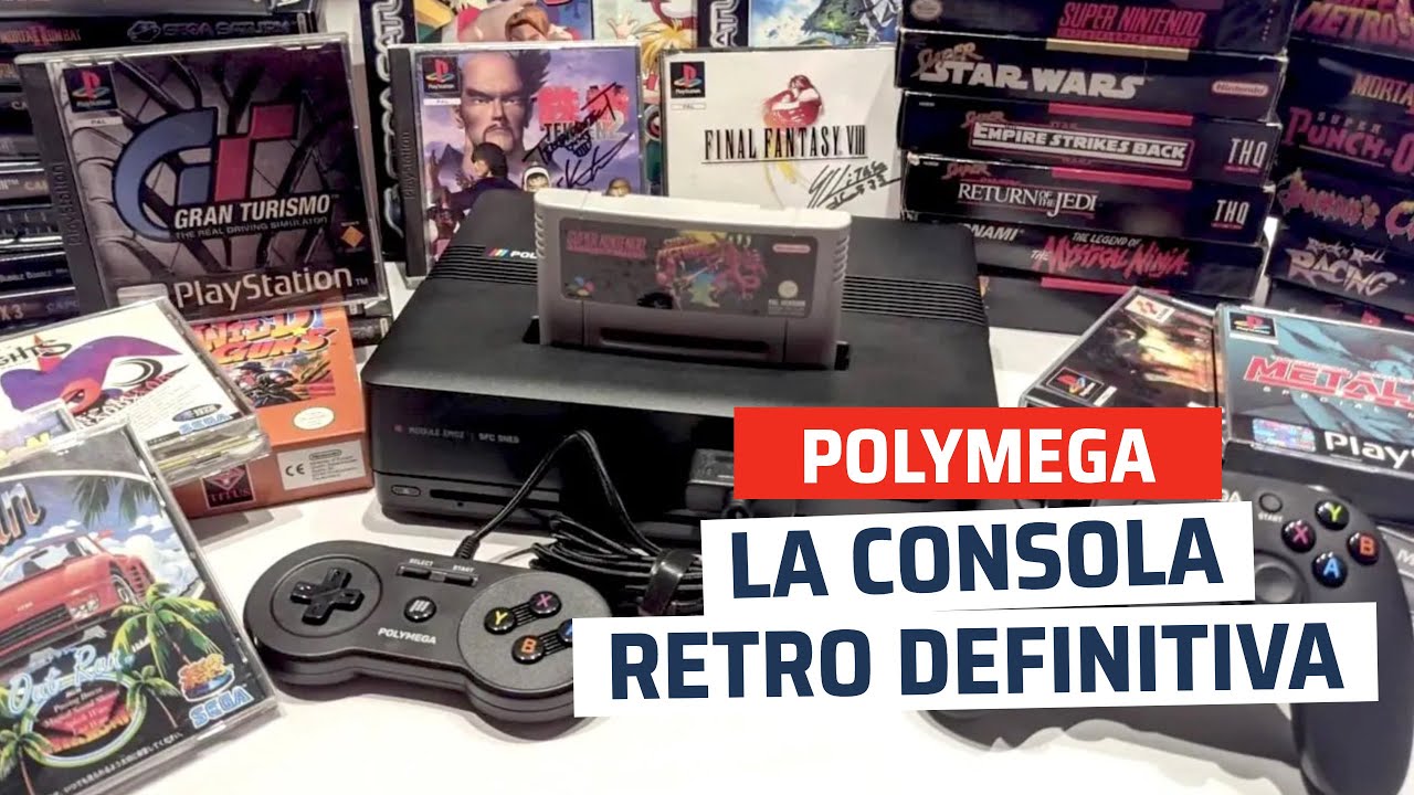 POLYMEGA, ANÁLISIS y unboxing de la consola retro definitiva - YouTube