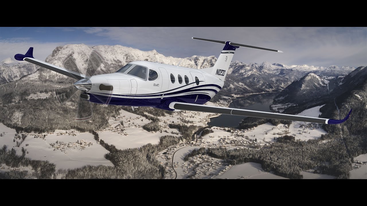 Pilatus PC-12 vs Cessna Denali - YouTube