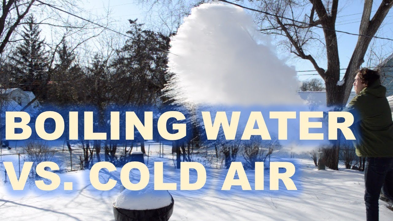 Boiling Water vs. Cold Air (Polar Vortex 2019) - YouTube