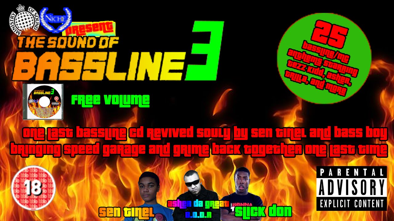 The Sound of Bassline 3 4x4 Bassline/Grime mixed by ST & Bass Boy out ...
