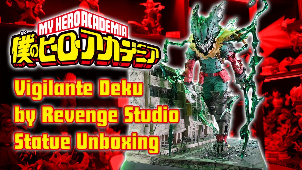 Vigilante Deku 1/4 Scale Statue by Revenge Studio | Unboxing - YouTube