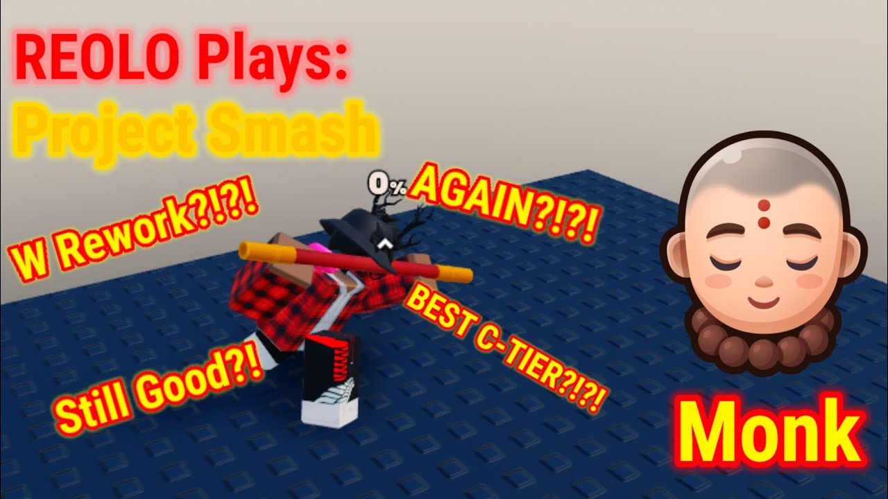 I Used The Monk Moveset AGAIN... (Project Smash) - YouTube