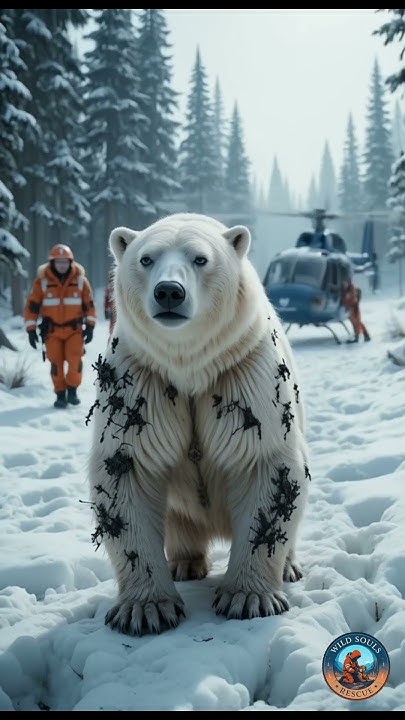 "Wild POLAR BEAR Rescue Mission in the Forest!" - YouTube
