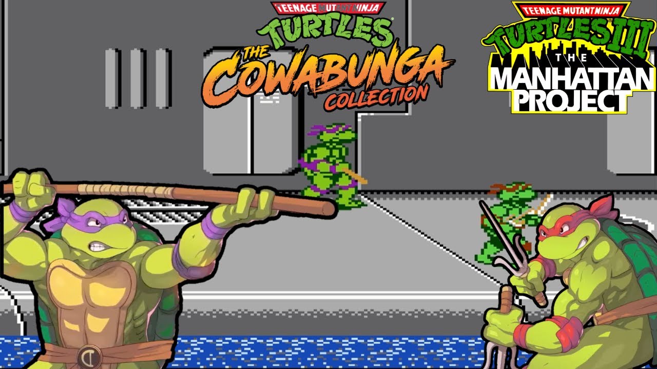 TMNT Cowabunga Collection - TMNT III: The Manhattan Project - Longplay ...