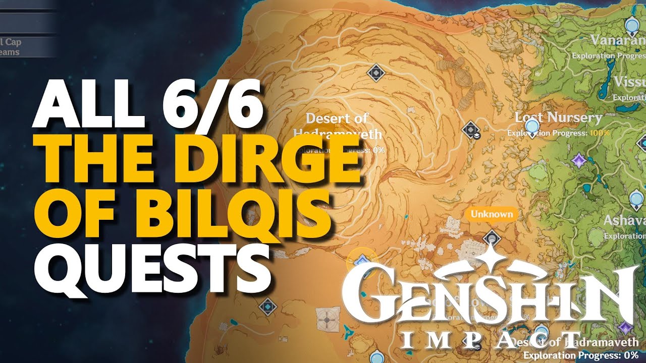 The Dirge of Bilqis Genshin Impact - YouTube