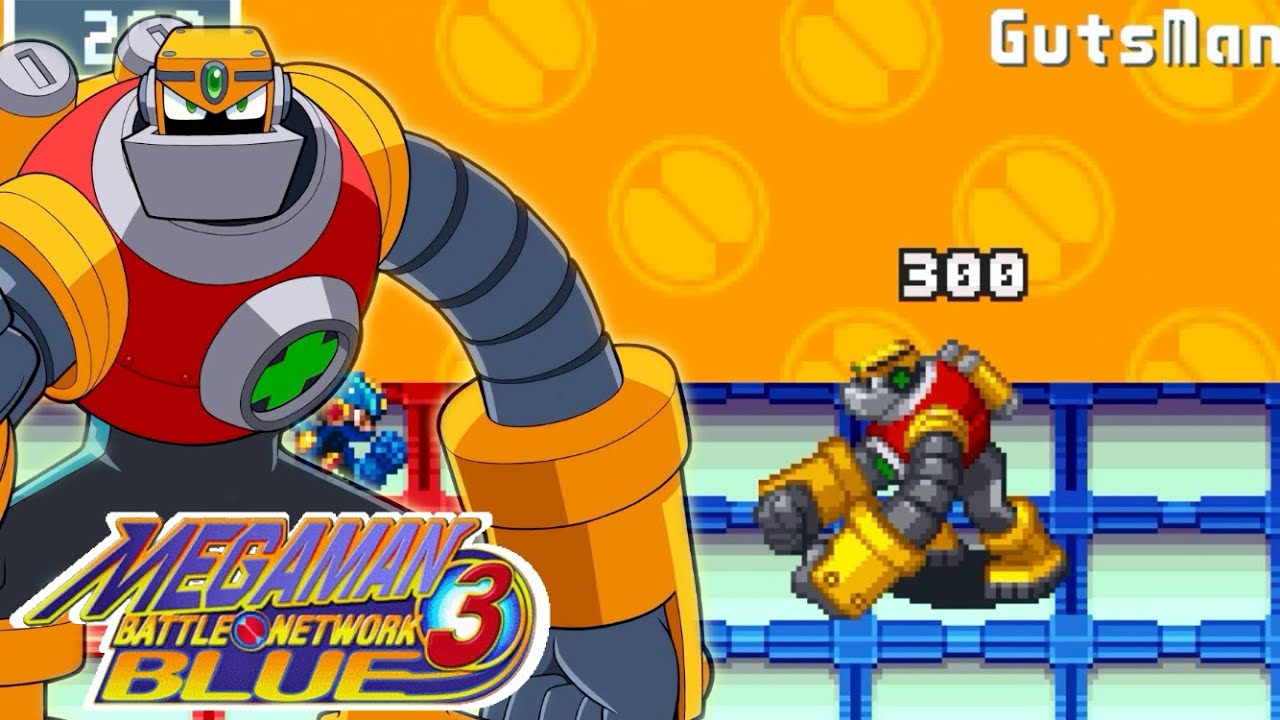 [Boss] GutsMan First Encounter - Megaman Battle Network 3 Legacy ...