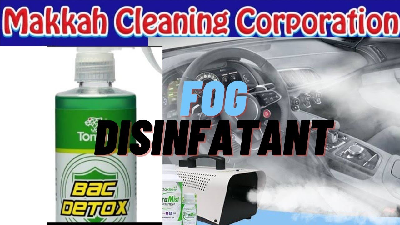 how to use fog Disinfectant machine car fumigation process makkah ...