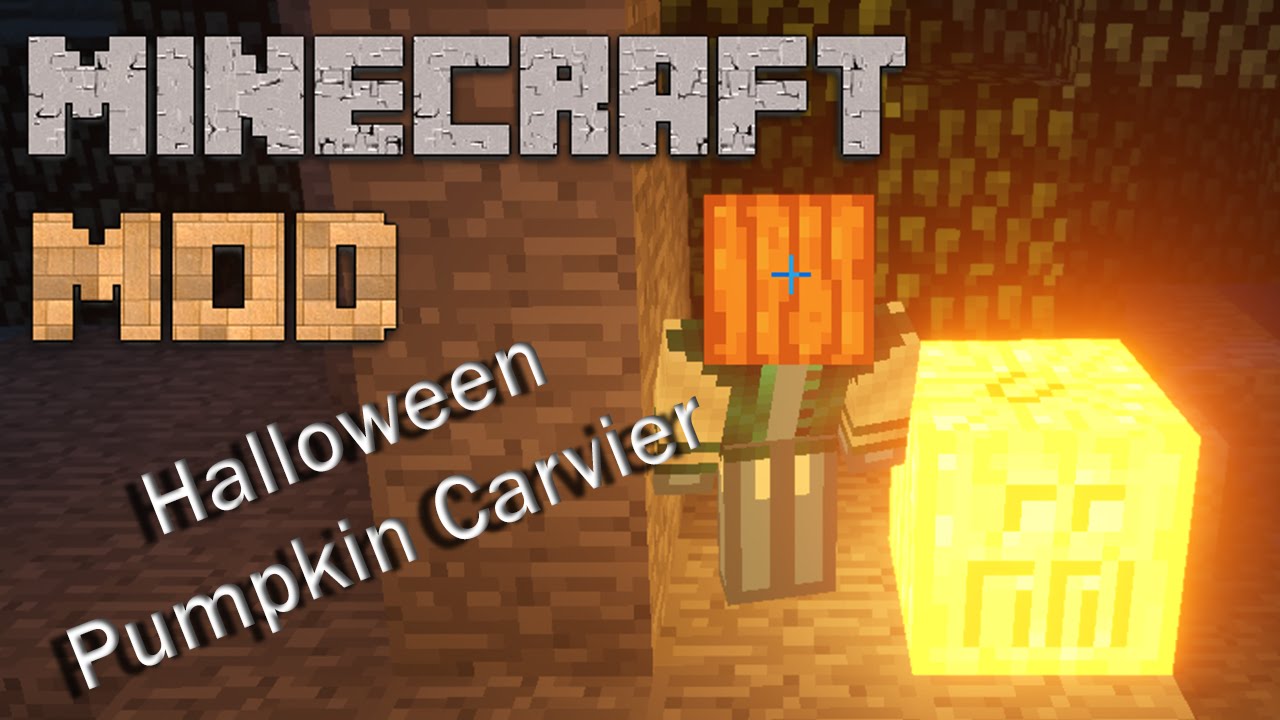 Minecraft Mods : Halloween Pumpkin Carvier Mod Showcase - YouTube