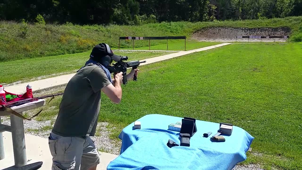 Almost a full auto AR-15 - YouTube