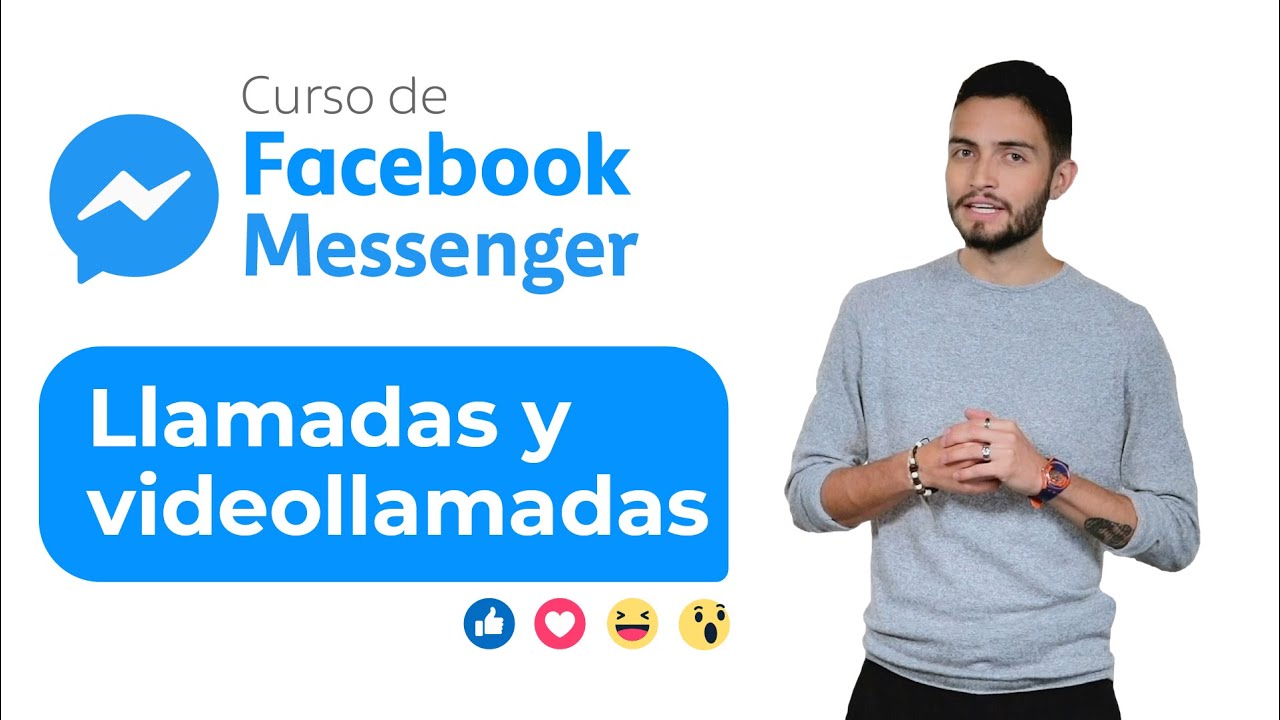 Cómo hacer llamadas y videollamadas | Curso de Facebook Messenger - YouTube