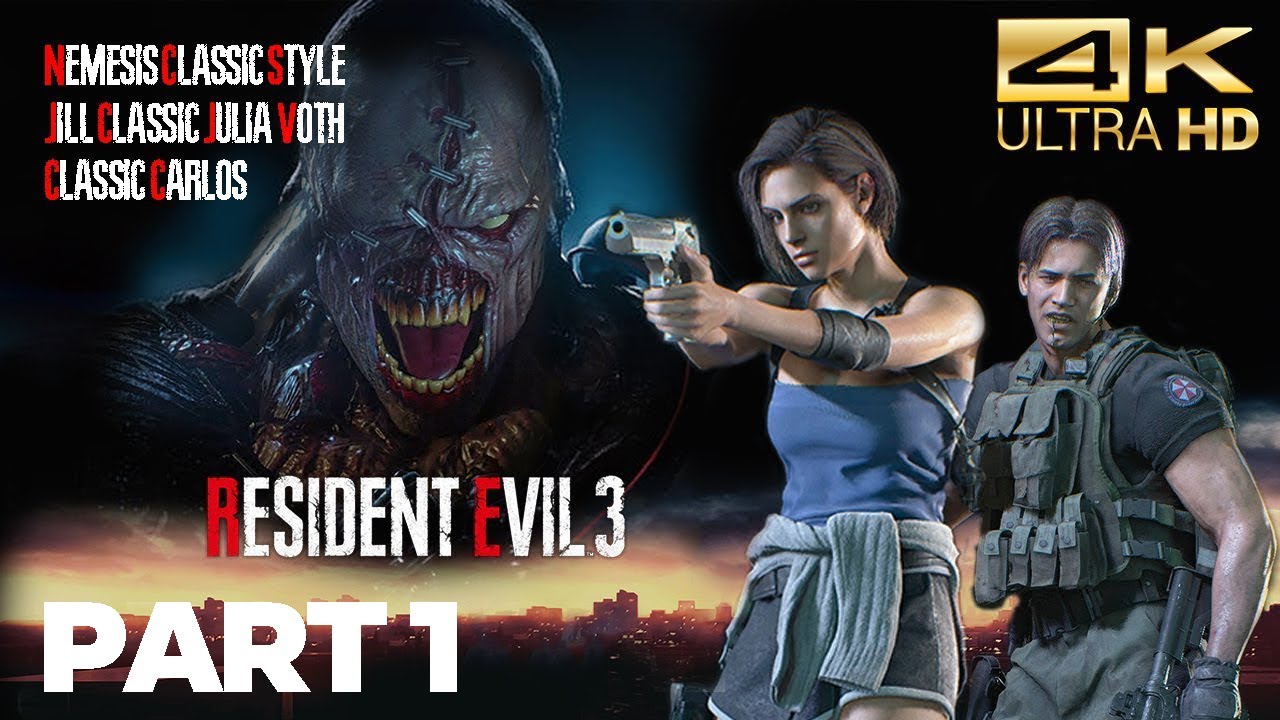 Resident Evil 3 Remake Chapter 1 - Downtown Walkthrough - YouTube