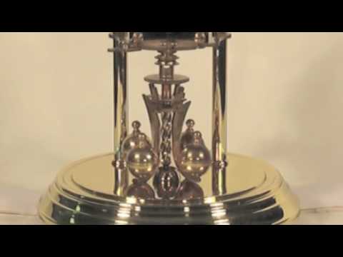 Kundo Miniature 400 Day Clock Pendulum Motion - YouTube
