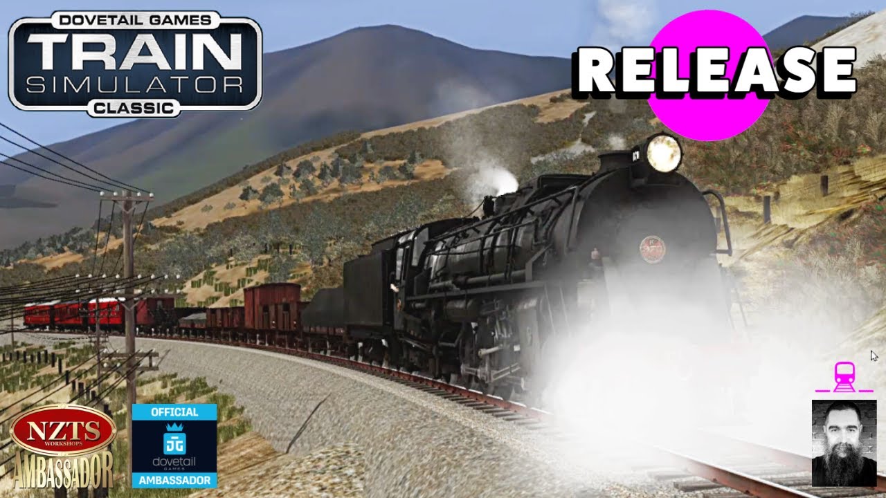 TSC NZTSWS Release Premiere Stream of the New Zealand Railways Class Kb Steam Locomotive - YouTube