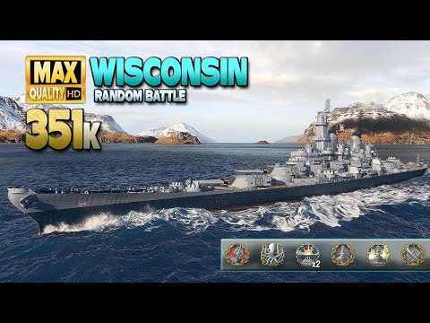 Wisconsin zırhlısı ile mükemmel bir oyun - World of Warships