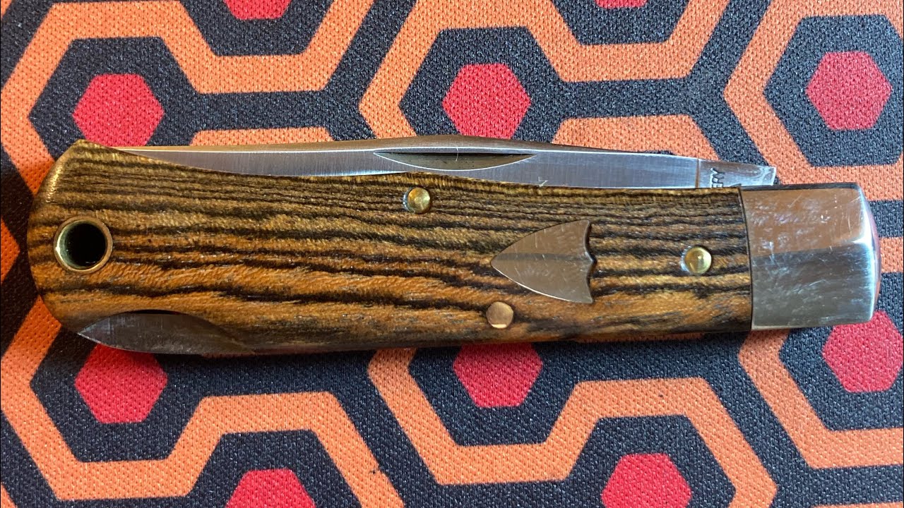 Great Eastern Cutlery GEC 831121LB Mexican Bocote Wood Pocket Knife ...