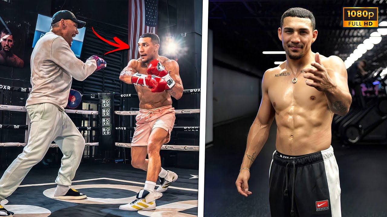 Teofimo Lopez training for Steve Claggett. TRAINING CAMP | HIGHLIGHTS ...