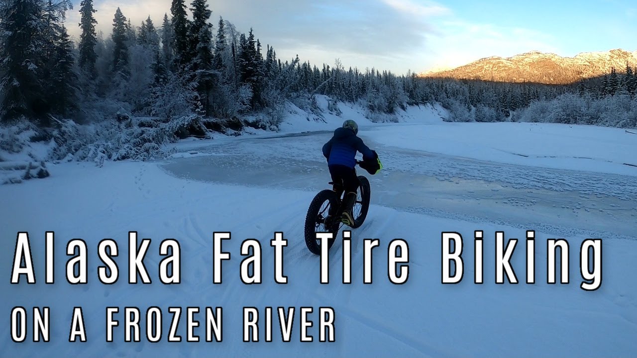 Winter in Alaska | Fat Tire Biking in the Snow | 2020 | Can an 8 year ...