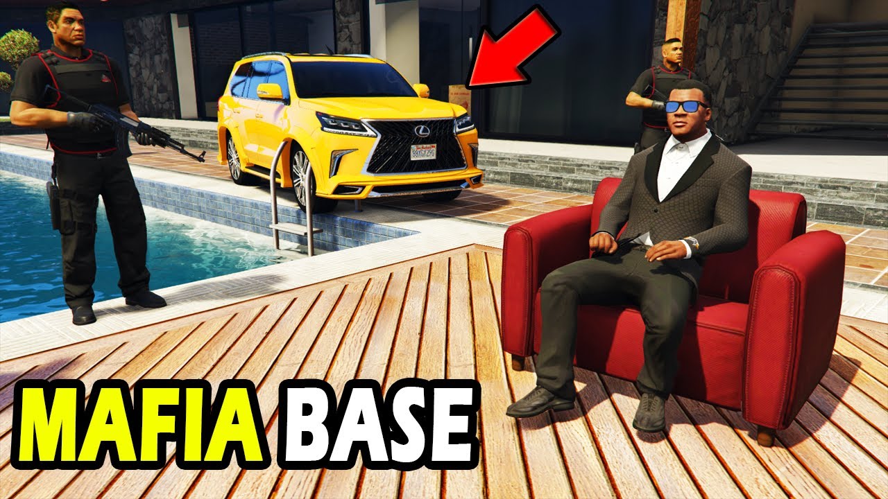 Franklin Upgrade His House SECRET MAFIA BASE In GTA 5 | SHINCHAN and ...