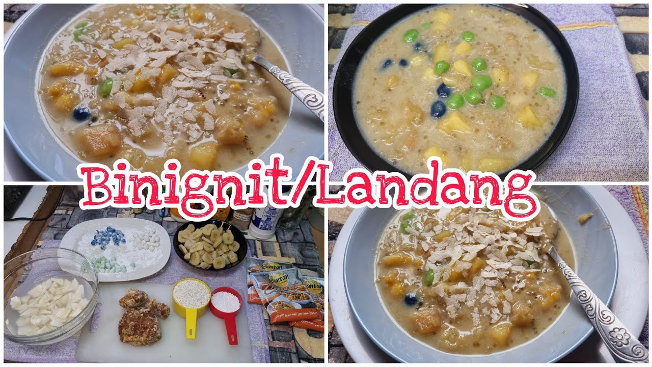 How to cook Landang/Binignit in filipino Style#mapapa HIRIT ka sarap ...