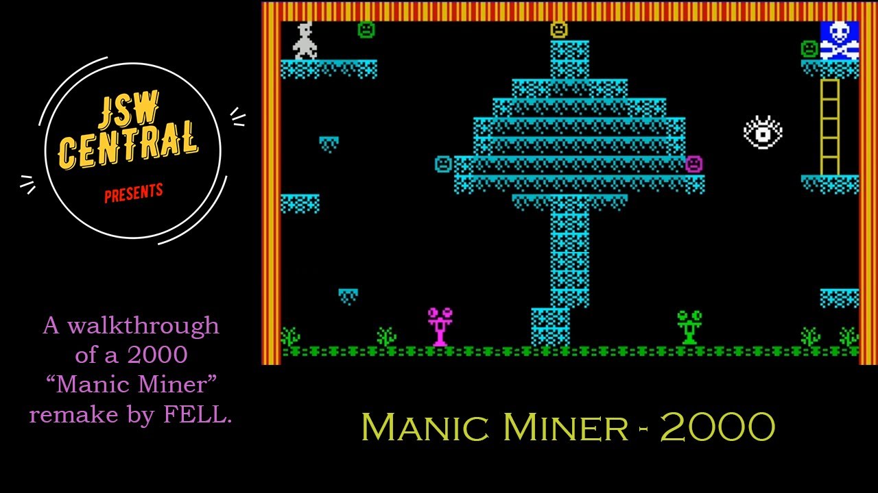Manic Miner - 2000 walkthrough | ZX Spectrum | JSWCL-110 - YouTube