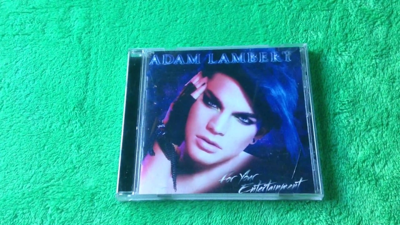 Adam Lambert For Your Entertainment Album Unboxing - YouTube