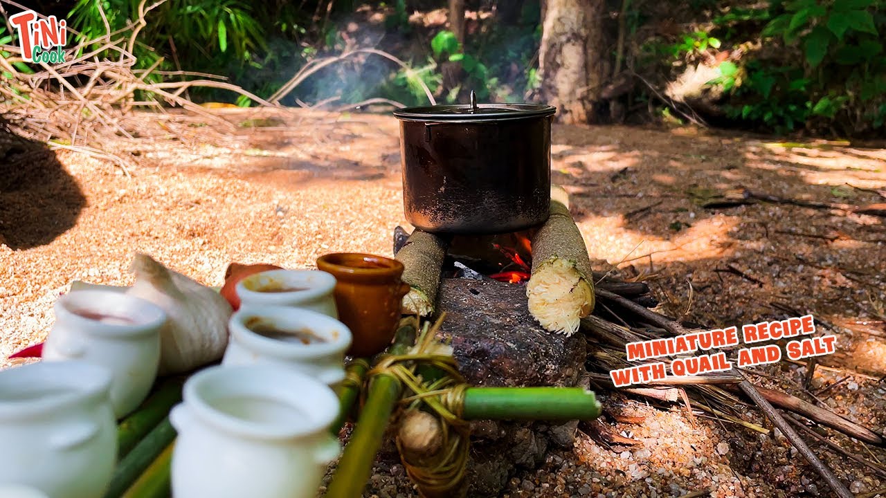 Recipe for steamed quail with salt and baked sweet potatoes | Tini ...