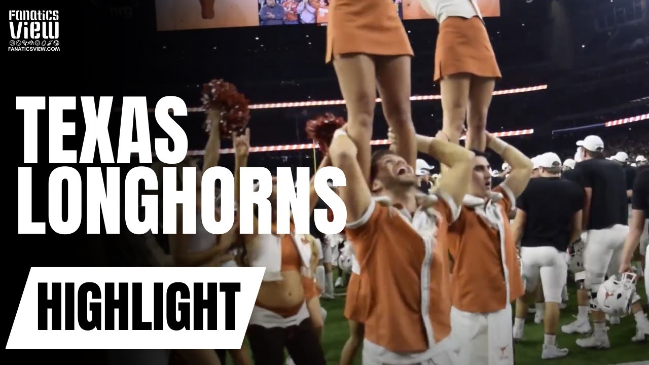 Texas Longhorns sing "The Eyes of Texas" After Winning the Texas Bowl ...