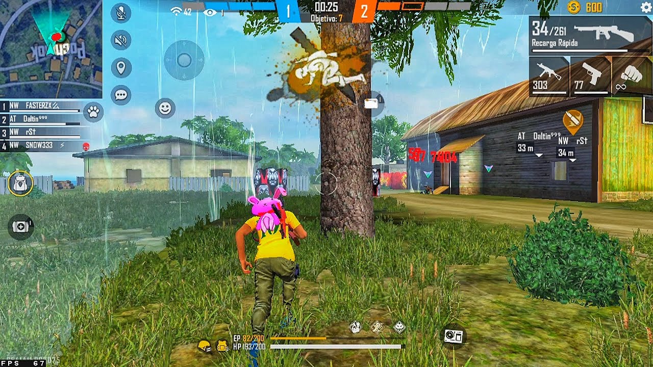 THOMPSON Contra Desconhecidos 1.0 👽 ️‍🔥 Msi 4.80 Highlights Free Fire ...