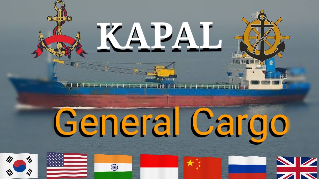 General cargo ship (maneuver,in port!!!) - YouTube