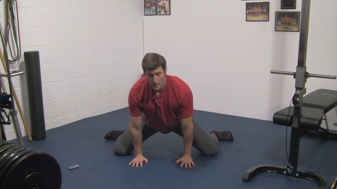Frog Hip Internal Rotation Lift Off - YouTube