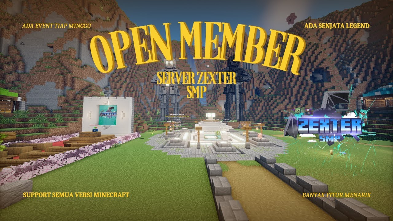 OPEN MEMBER ZEXTER SMP SEASON 2 - YouTube
