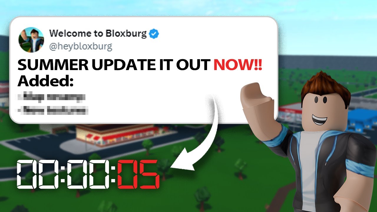 WAITING FOR THE BLOXBURG SUMMER UPDATE (NEW MAP??) - YouTube