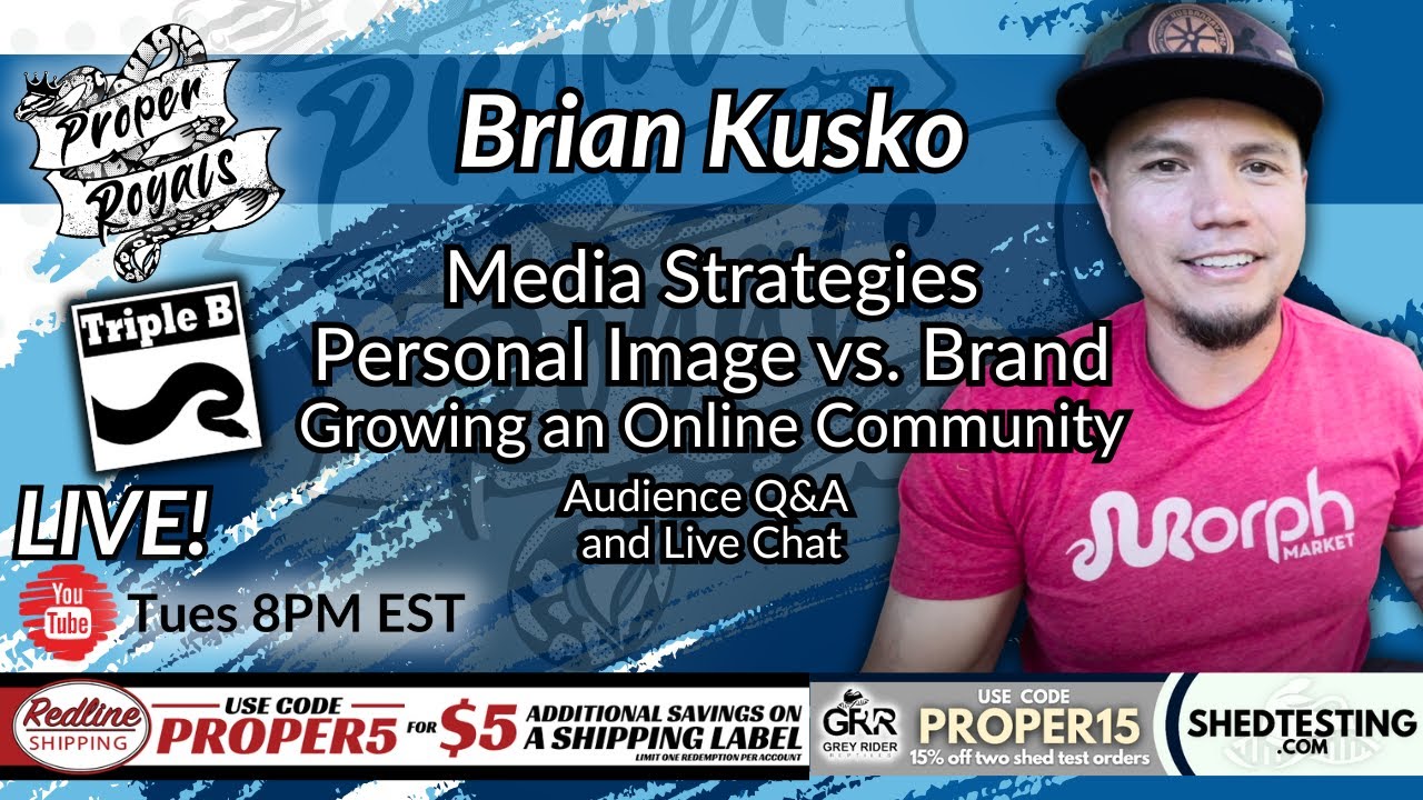 Brian Kusko: Mastering Media and Personal Image in the Ball Python ...