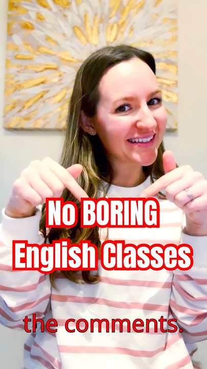 I HATE BORING English Class | Let's Play an English Learning Game # ...