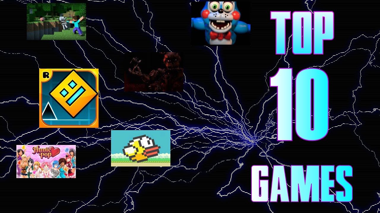 Top 10 Favorite Games - YouTube