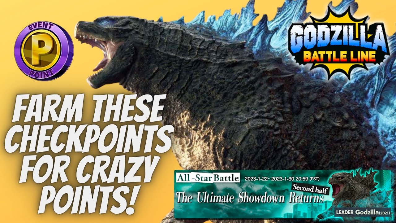 Best checkpoints to farm in Godzilla 2021 All Star Battle Part 2! - YouTube