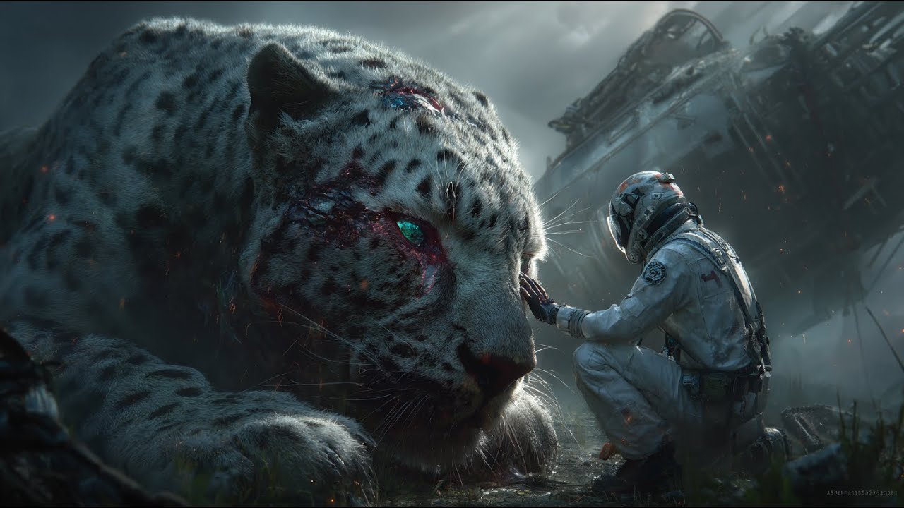 Human Medic Man Saved An Old Alien Leopard Beast Abandoned to Die By ...