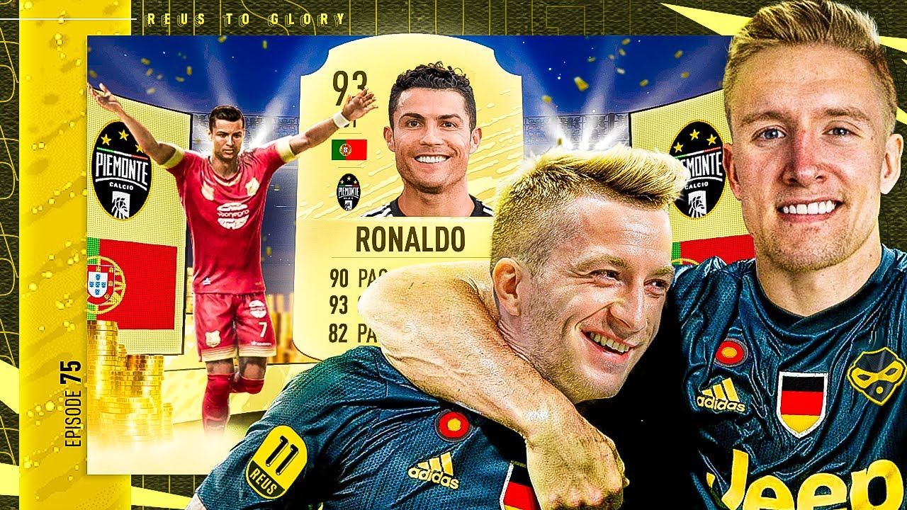 WTFFF!! RONALDO IN A PACK!! | FIFA 20 REUS TO GLORY #75 - YouTube